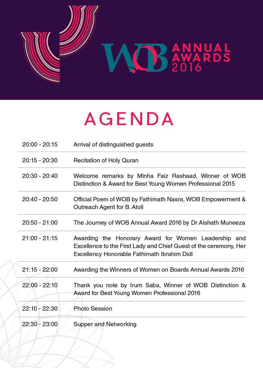 ANNUAL AWARDS 2016